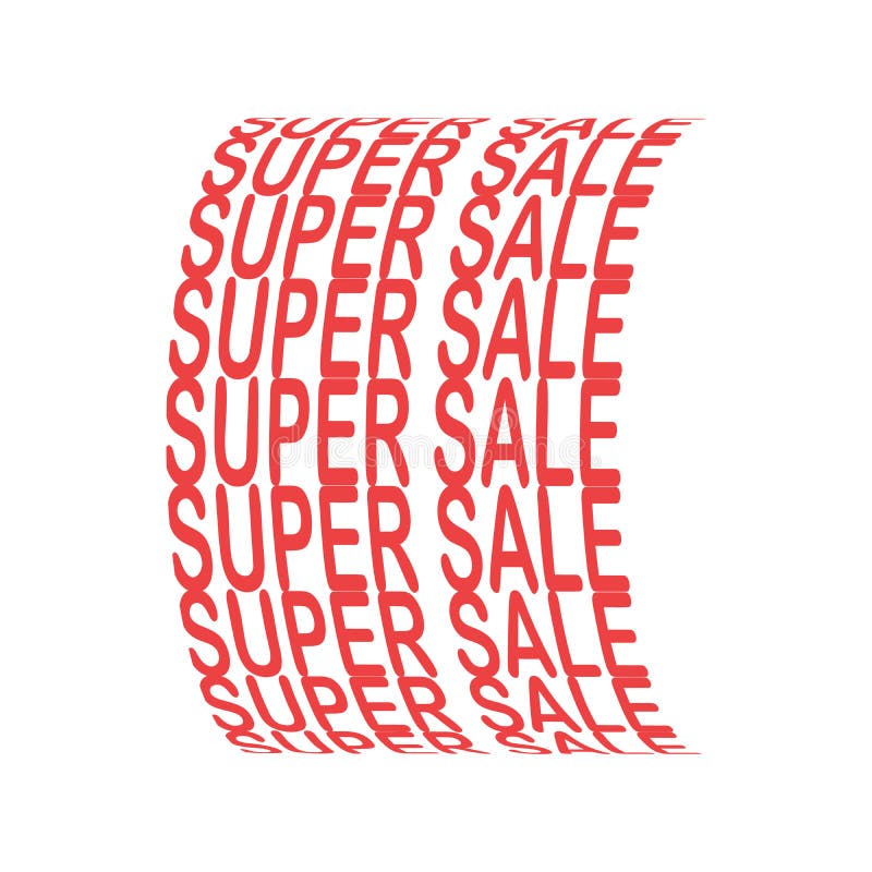 Super Sale, Mega Sale, Labels and Stickers. Vector Illustration Stock ...