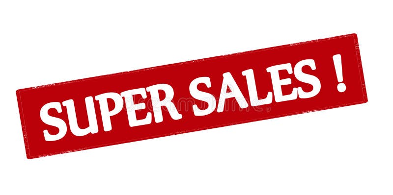 Super sales stock illustration. Illustration of super - 82298970