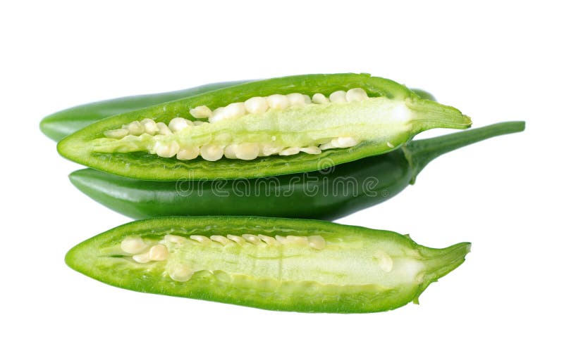 Super serrano peppers stock image. Image of cuisine, green - 35031911