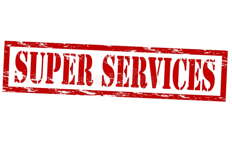 Super services stock illustration. Illustration of sign - 108753831