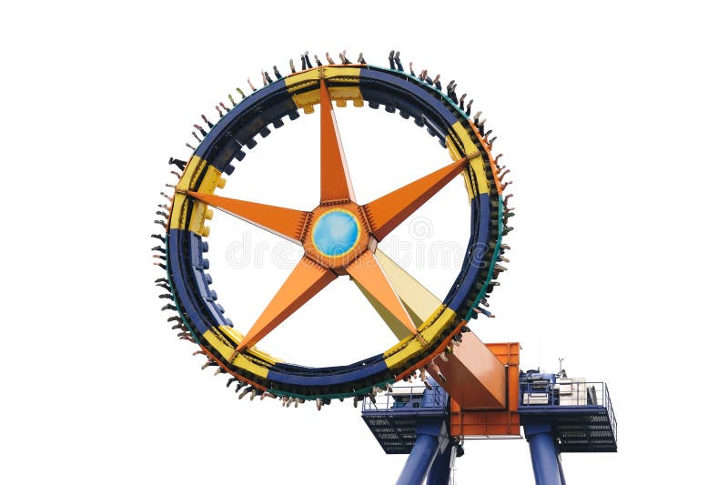 Super slinger in pretpark stock afbeelding. Image of spel - 18633367