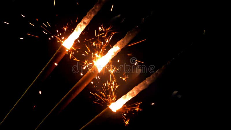 Super Slow Motion Sparklers Stock Video - Video of flame, super: 314259375