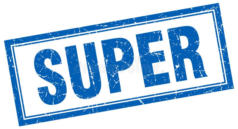 Super stamp stock vector. Illustration of sign, seal - 125011525