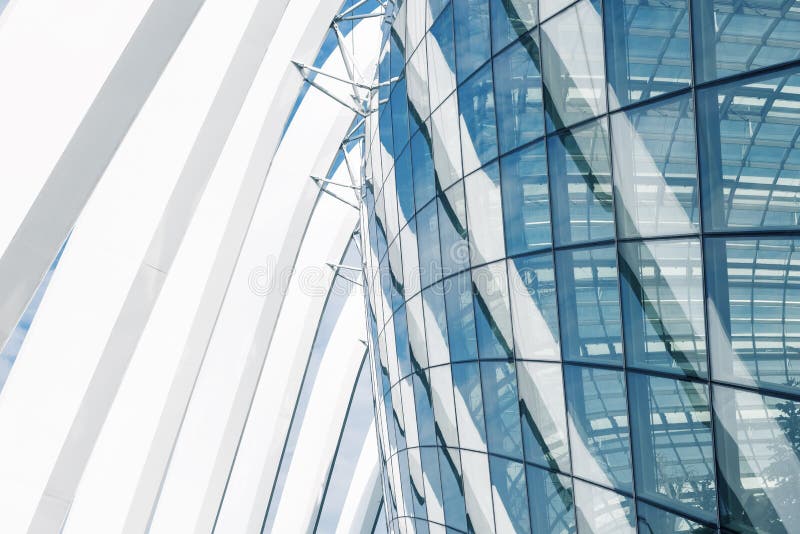 Super Structure and Architecture Facade of Modern Building, Abstract ...