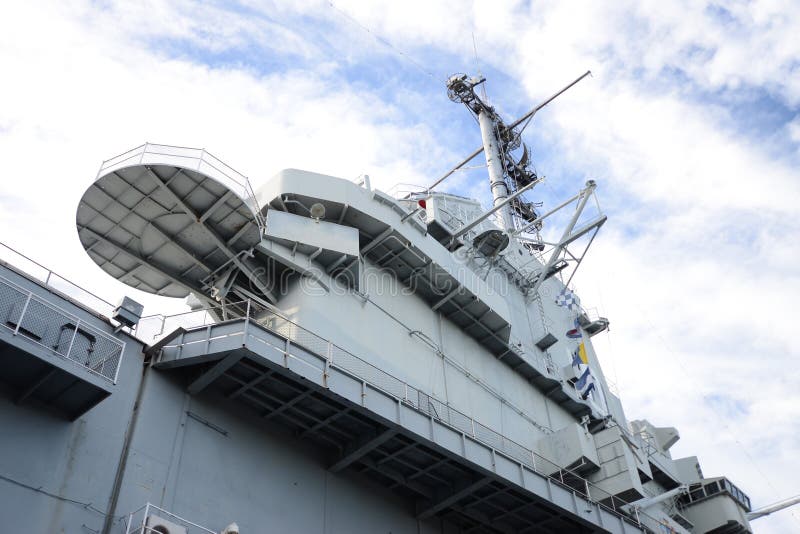 Super Structuur Van Vliegdekschip Stock Afbeelding - Image of ...