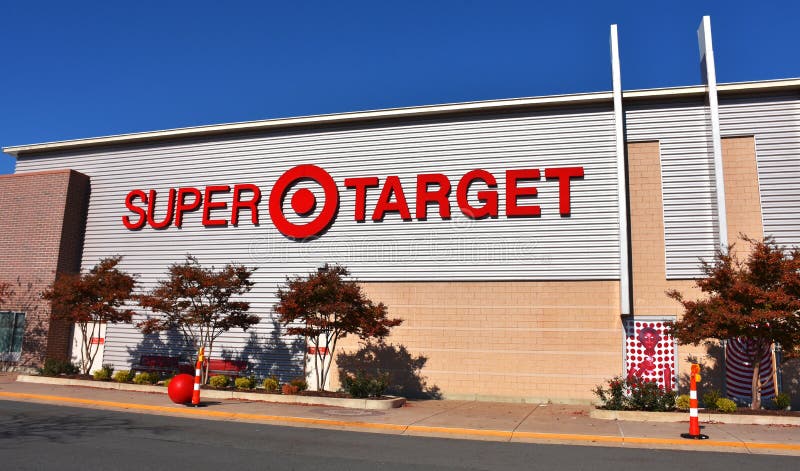 Super Target Building, Manassas, VA Editorial Stock Photo - Image of ...