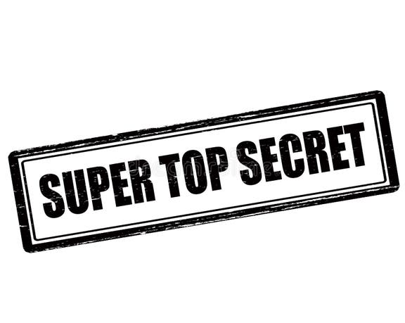 Super top secret stock illustration. Illustration of super - 92114310