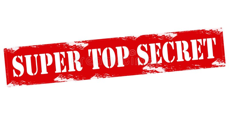 Super top secret stock illustration. Illustration of symbol - 92114366