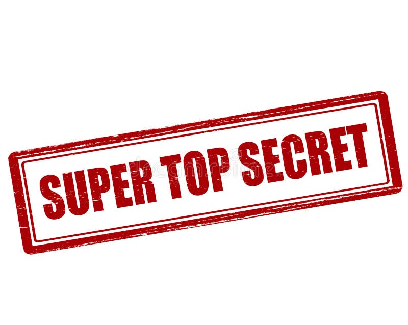 Super top secret stock illustration. Illustration of hidden - 92114127