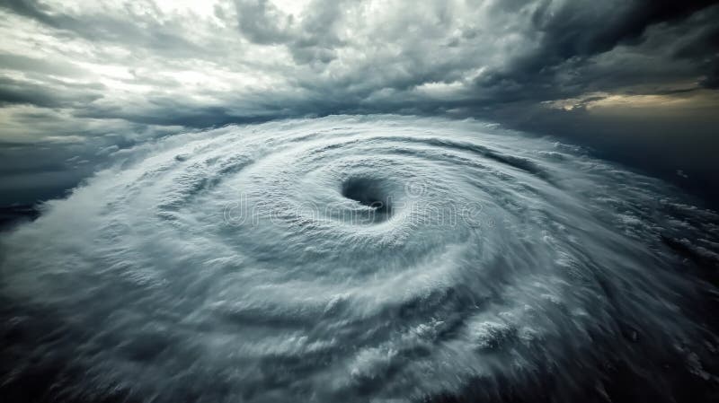 Super Typhoon Generating Strong Winds and Heavy Rainfall Over the Ocean ...