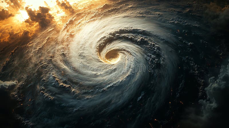 Super Typhoon View from a Space Satellite - Weather Forecast and Danger ...