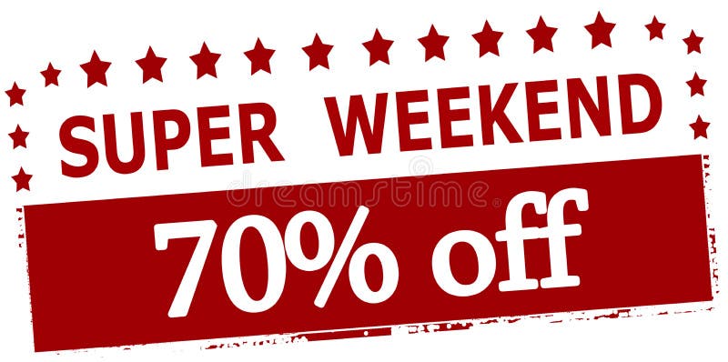 Super weekend sale stock illustration. Illustration of sign - 82272549