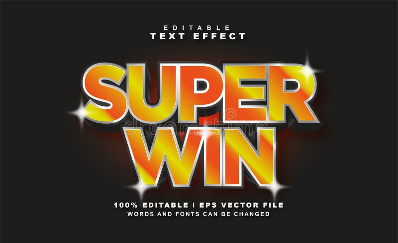 Win Editable Font Stock Illustrations – 373 Win Editable Font Stock ...