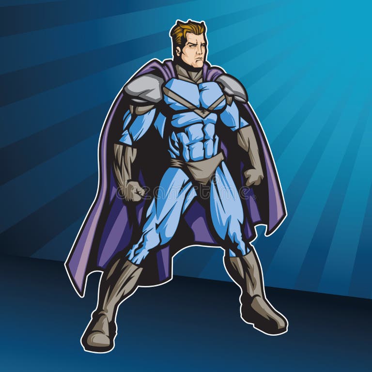 Hero Stance Stock Illustrations – 208 Hero Stance Stock Illustrations ...