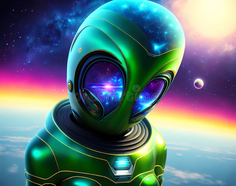 Superalien Visitor Stock Illustrations – 1 Superalien Visitor Stock ...