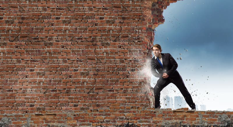 Superando barreiras foto de stock. Imagem de superado - 43952120