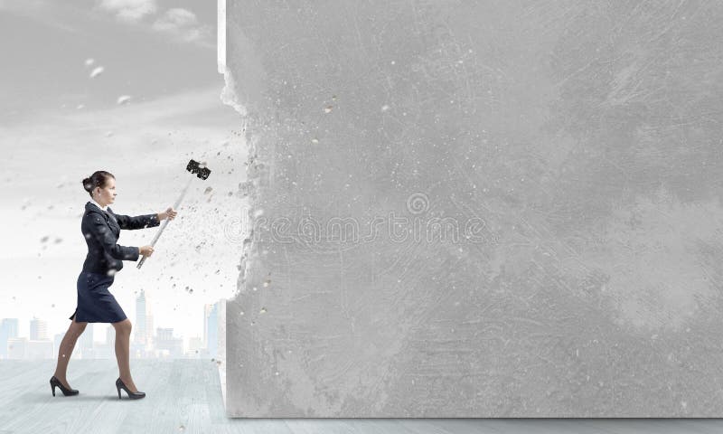 Superando desafios foto de stock. Imagem de lixo, freio - 41890666