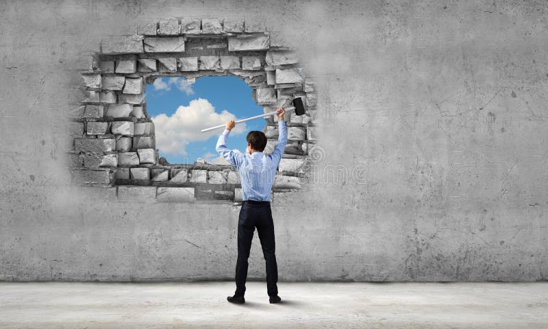 Superando desafios foto de stock. Imagem de lixo, freio - 41890666