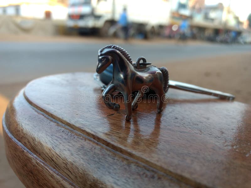 Superb blur horse keyring stock image. Image of keyring - 81018301