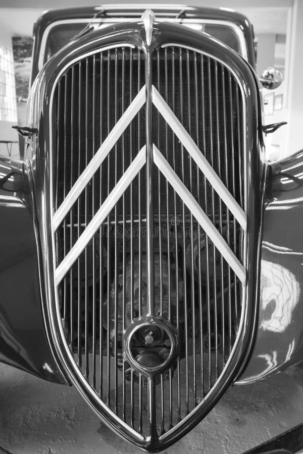 Superb Citroen Front Grille Editorial Stock Image - Image of black ...