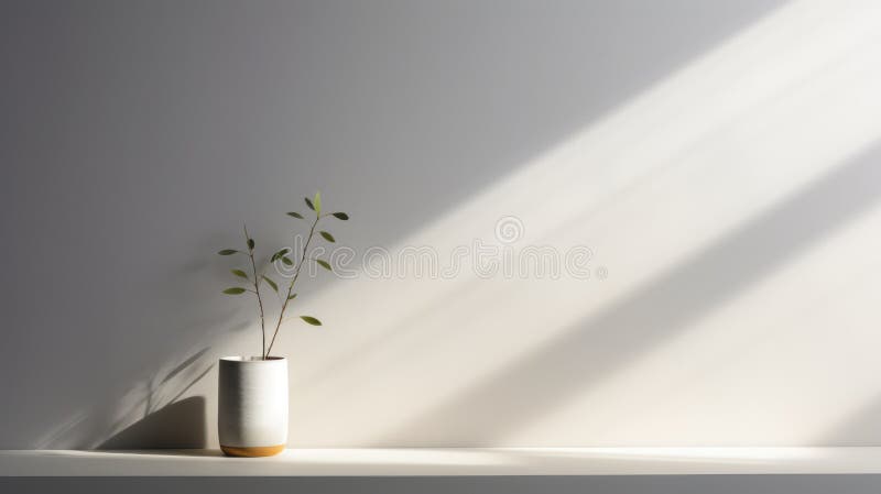 Superb Clean Minimalistic Light Image AI Generated Stock Illustration ...