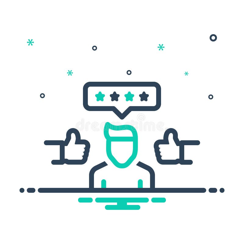 Mix Icon for Superb, Stunning and Good Stock Vector - Illustration of ...