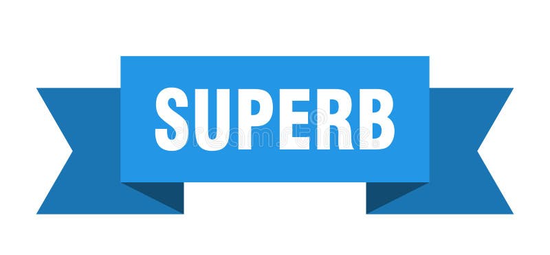 Superb ribbon. stock vector. Illustration of superb - 191262157