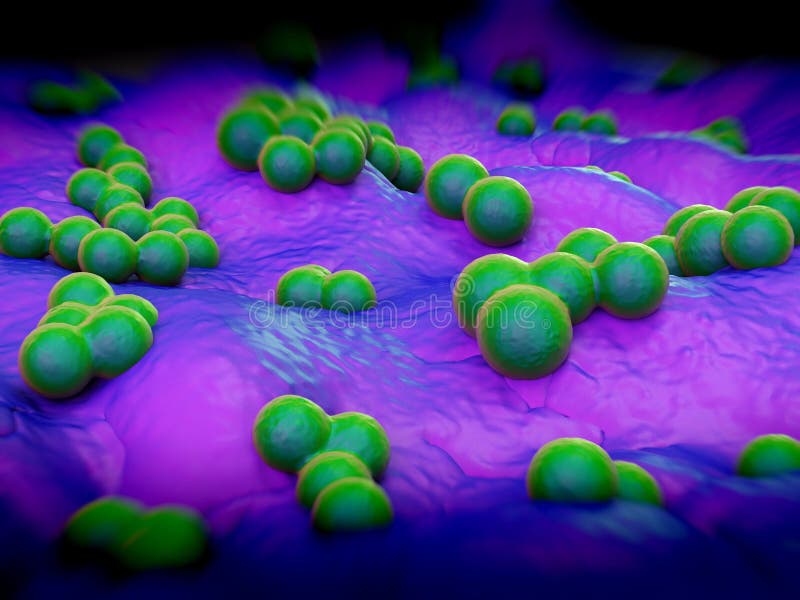Superbug bacteria stock illustration. Illustration of infection - 77284683