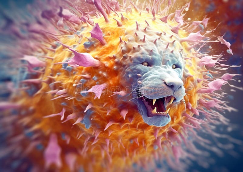 Superbug Strain Bacterial Concept of MRSA. Stock Illustration ...