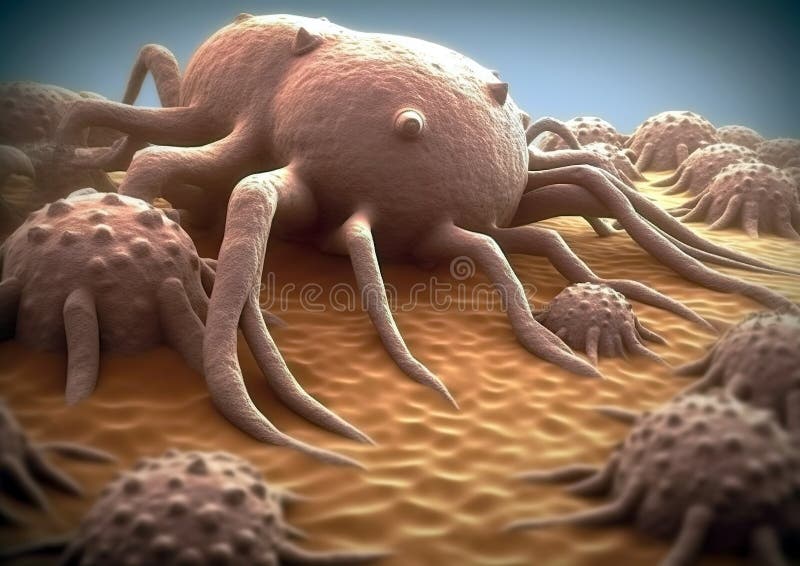 Superbug Strain Bacterial Concept of MRSA. Stock Illustration ...