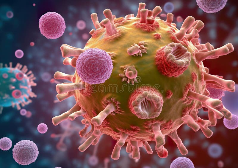 Superbug Strain Bacterial Concept of MRSA. Stock Illustration ...