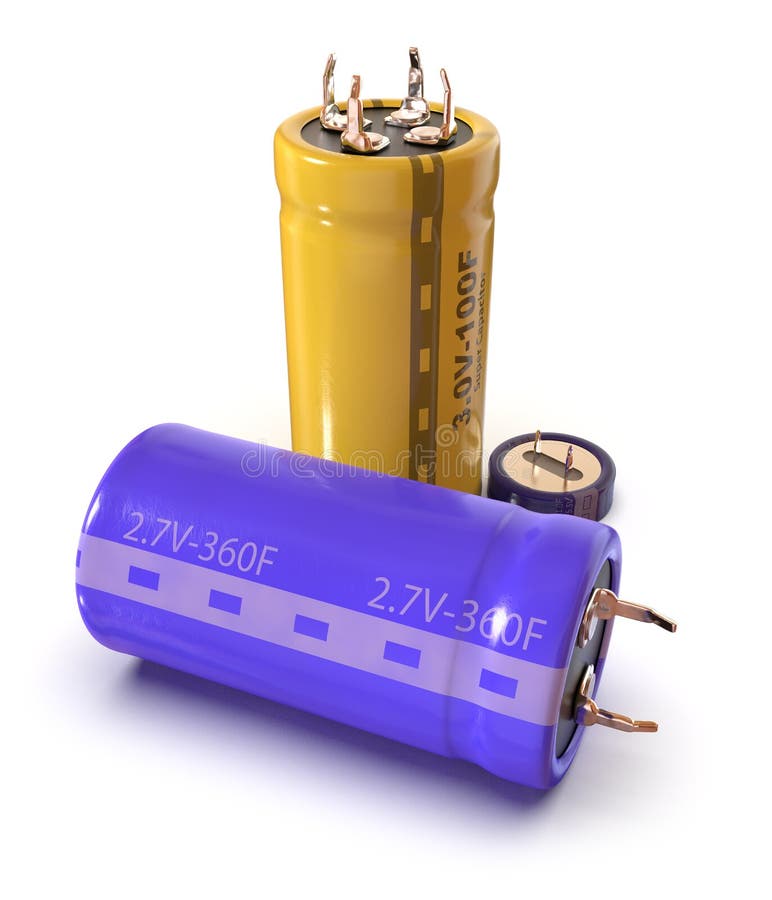 Supercapacitor stock photo. Image of industrial, supercapacitor - 178733692