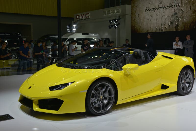 Supercarro Do Convertible De LAMBORGHINI Huracan Spyder LP580-2 ...