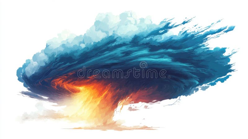 Supercell Storm Unleashes Powerful and Destructive Natural Force, on a ...