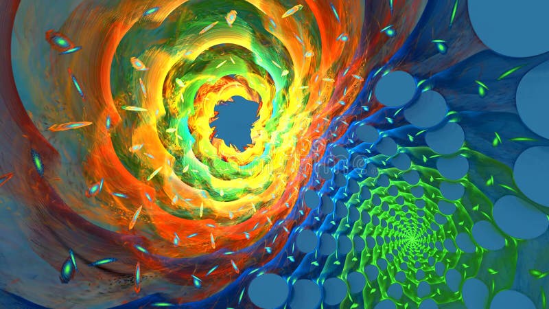 Supercells of Galactic Plankton.. High Detailed Loop Stock Footage ...