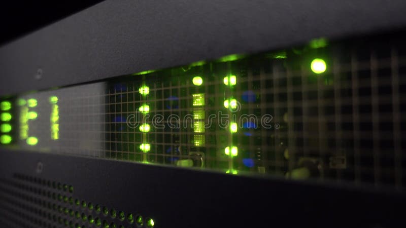 Supercomputer Data Center. Frame Multiframe Matrix Stock Footage ...