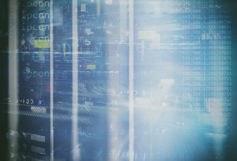 Supercomputers In Computational Data Center Stock Image Image Of Information Futuristic 9876