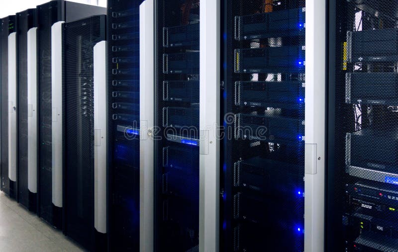 Supercomputers In Computational Data Center Stock Photo - Image of ... Supercomputers In Computational Data Center Stock Photo - Image of ...