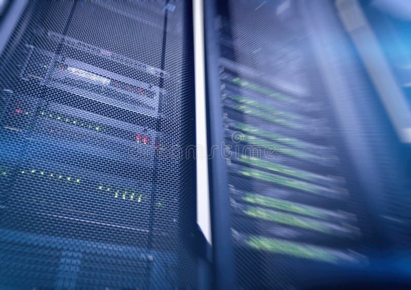 Supercomputers In Computational Data Center Stock Image Image Of Centre Concept 111246915