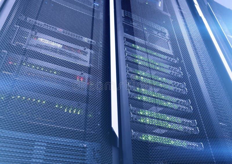 Supercomputers in Computational Data Center Stock Photo - Image of business, centre: 111246920