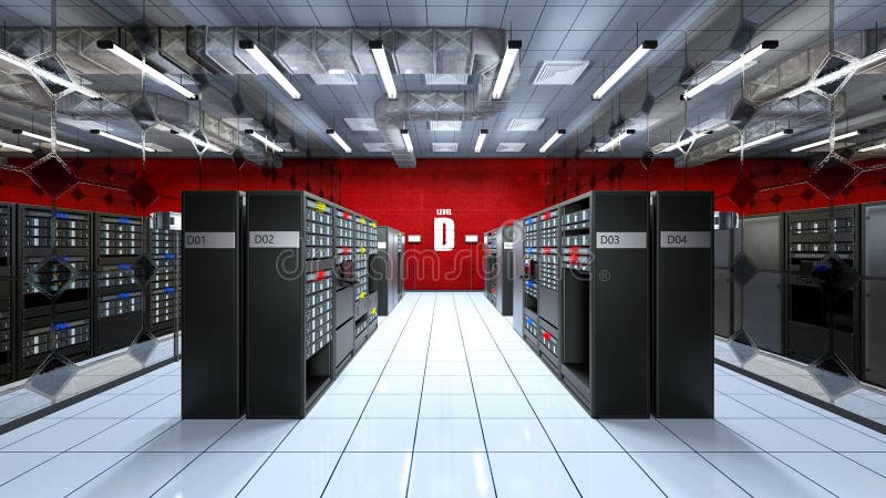 Supercomputing center stock image. Image of computation - 114277517
