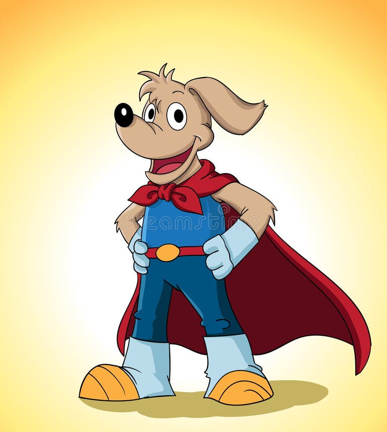 Superdog Illustration Stock Illustrations – 44 Superdog Illustration ...
