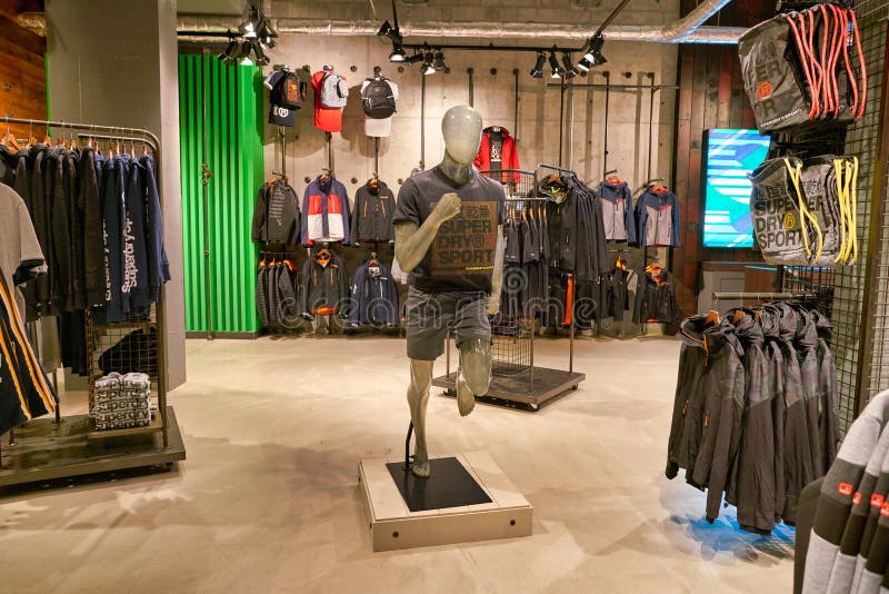 Superdry store in Berlin editorial stock image. Image of design - 217321314
