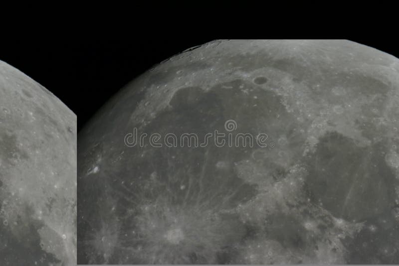 Superfície da lua foto de stock. Imagem de céu, ciência - 3956918