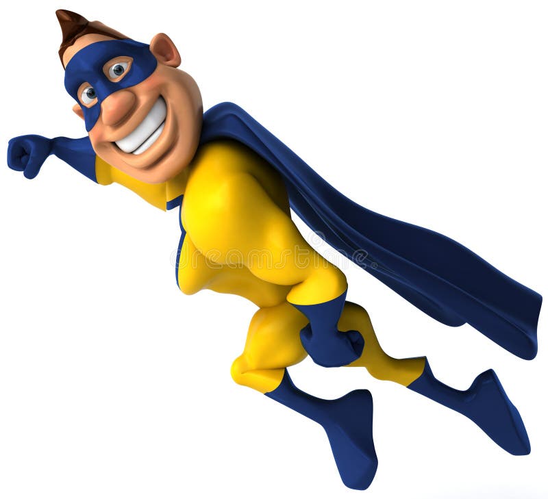 Superheld stock abbildung. Illustration von verbrechen - 21664099