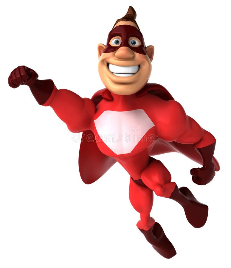 Superhero stock illustration. Illustration of build, muscle - 11220263