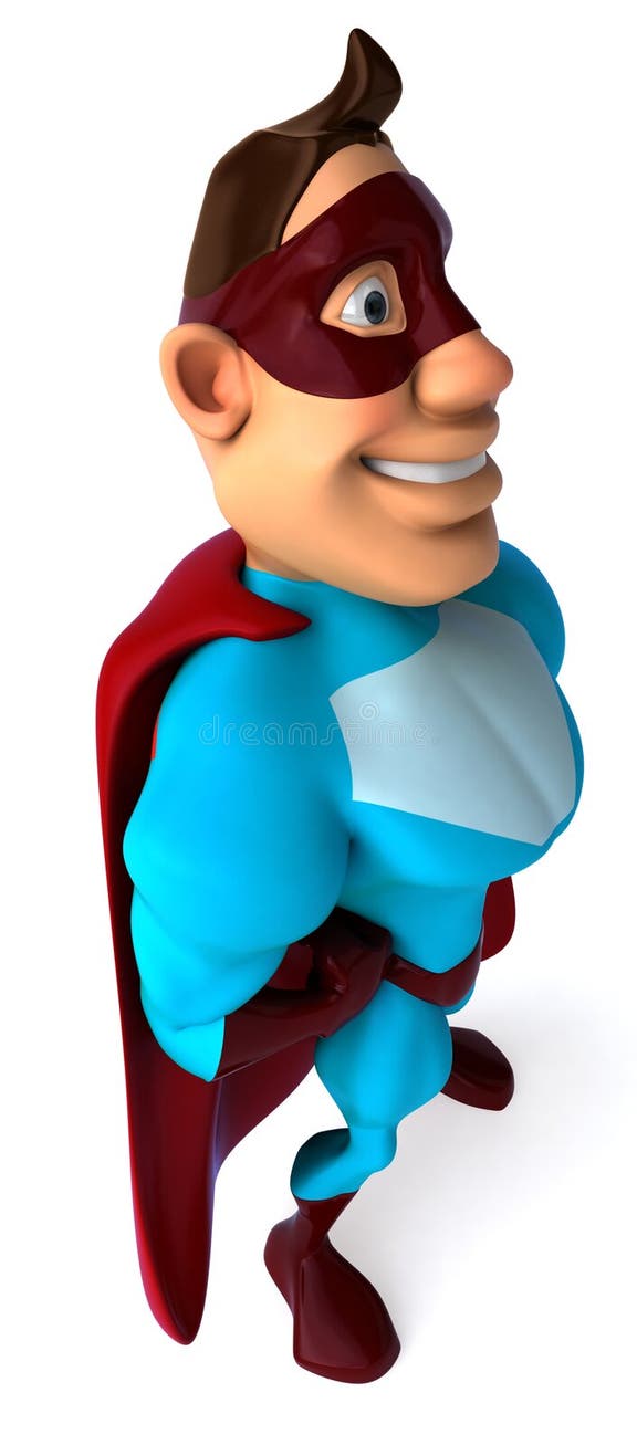 Superhero stock illustration. Illustration of macho, fighter - 19374278