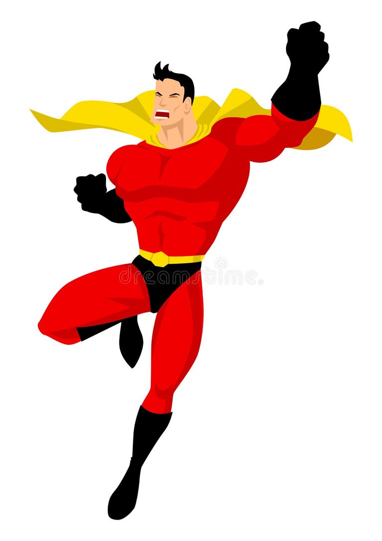 Superhero Punch Stock Illustrations – 533 Superhero Punch Stock ...
