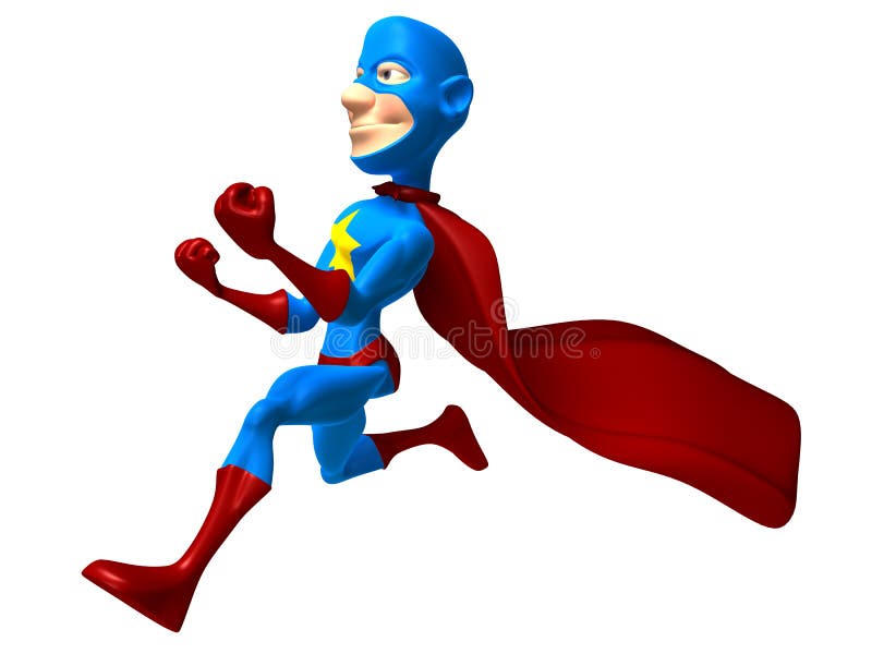 Superhero stock illustration. Illustration of body, people - 3941235