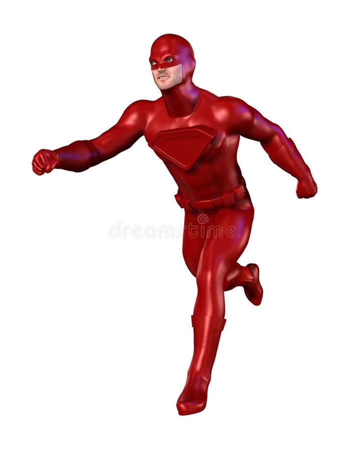 Superhero stock illustration. Illustration of muscular - 32643162